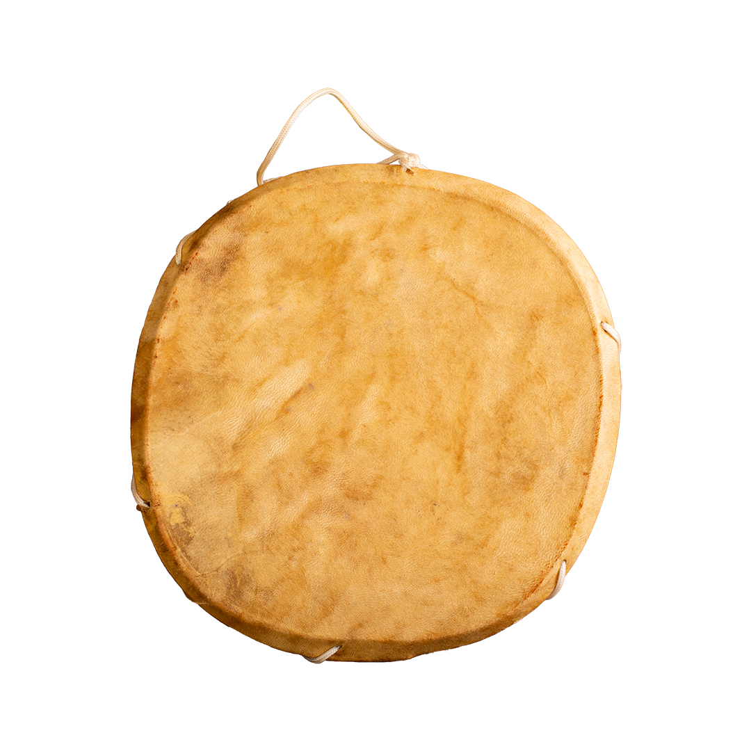 Peruvian Round Hand Drum - 8 Inch